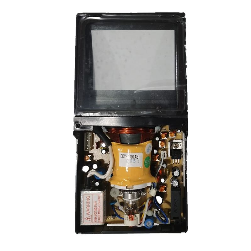 1 Set of 4" CRT Monitor, 4" CRT 12V 4.2W Black and White Monitor ...