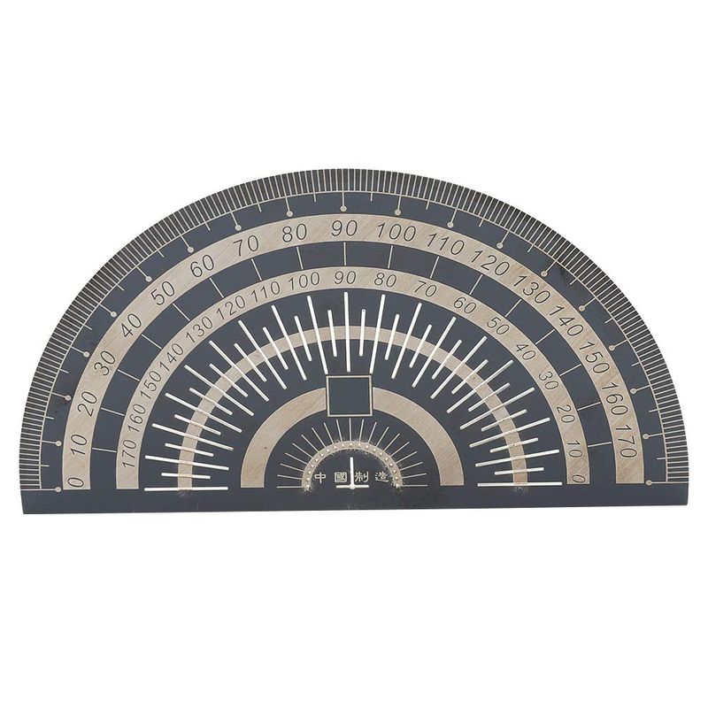 Precision Marking Protractor, Angle Ruler Protractor, 180 Degree ...