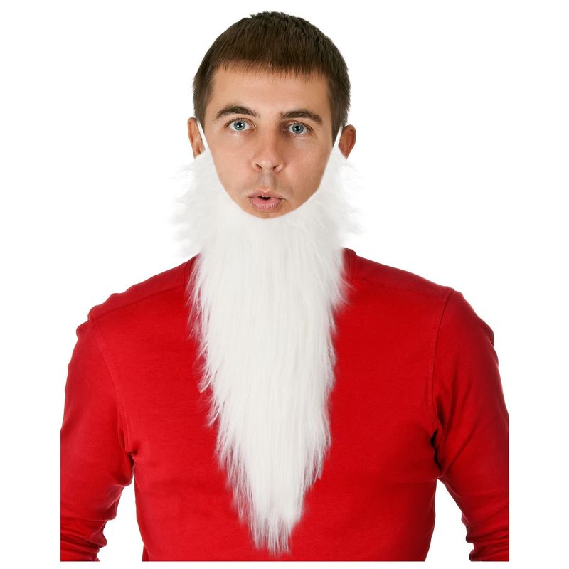 Fake White Beard Dwarf Costume Beard Gnome Beard Seven Dwarfs Wizard ...