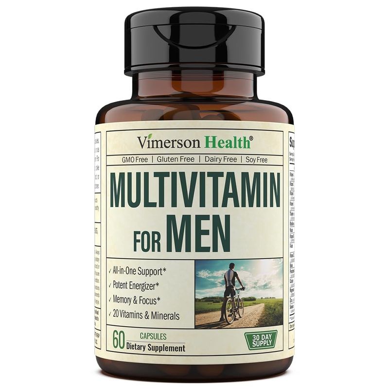 Multivitamin For Men - Daily Mens Multivitamins & Multiminerals With V ...