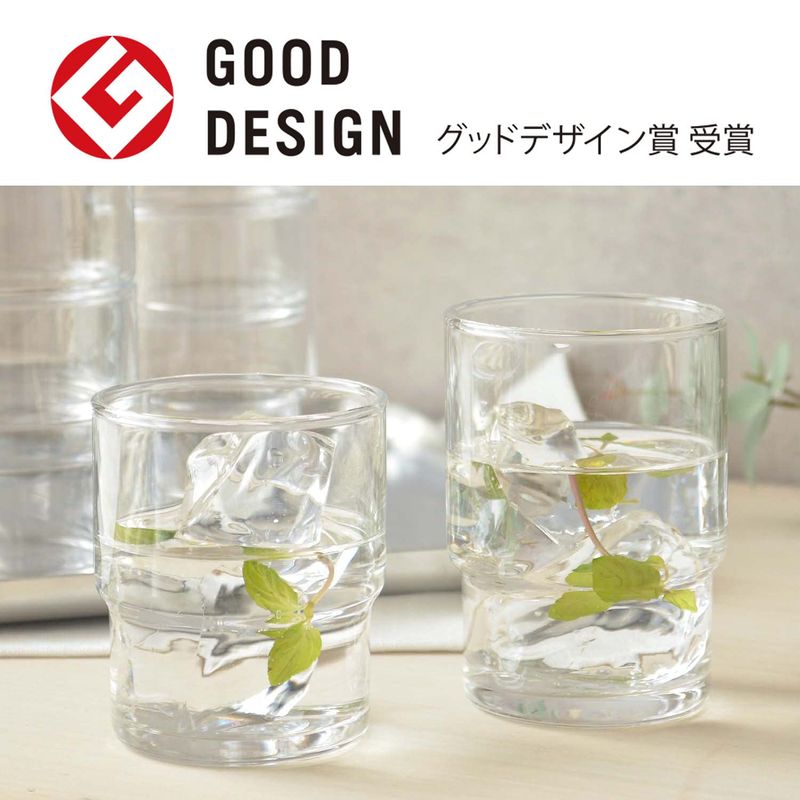 Toyo Sasaki Glass HS Stacked Tumbler (6 Pack) 00345HS/62-6814-11, Clear - Online Marketplace ...