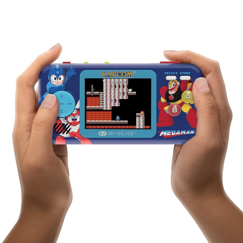 My Arcade Mega Man Pocket Player Pro Handheld Portable Gaming System (6 ...