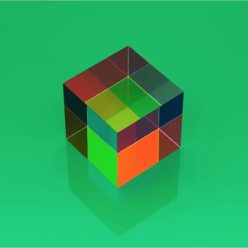 JP GAMES LTD The Original CMY Colour Cube - 4cm Mixed Colour Gradient ...