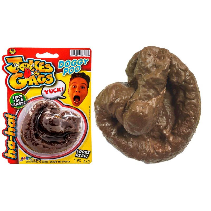JA-RU Fake Poop Toy (1 Pack) Toilet Prank Toys, Practical Jokes & Gag ...