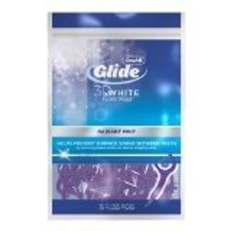 Oral-B Glide 3D White Floss Picks Radiant Mint, 75CT (Pack of 6 ...