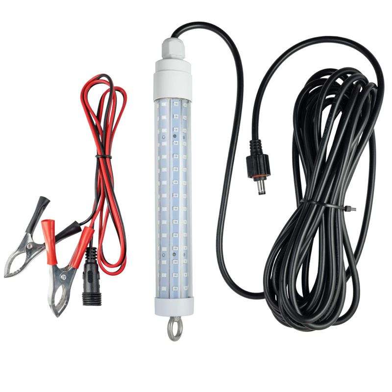 LED Underwater Fishing Light 12V Night Fishing Light 10.5W Fish Finder ...
