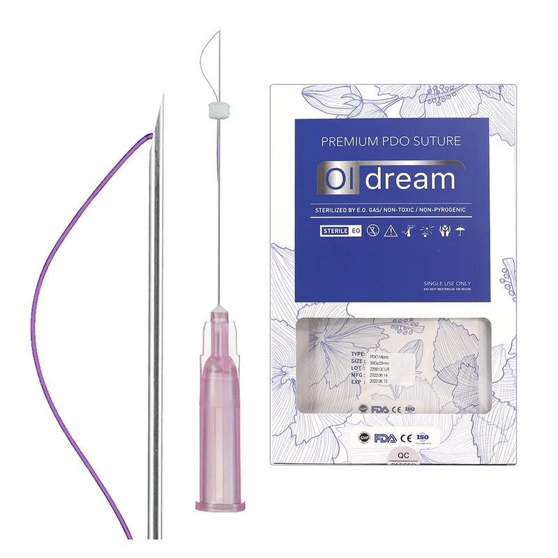 Oldream Pdo Threads Mono 29G60mm, Pdo Threads for Face Lift, Pdo Smooth ... Oldream Pdo Threads Mono 29G60mm, Pdo Threads for Face Lift, Pdo Smooth ...