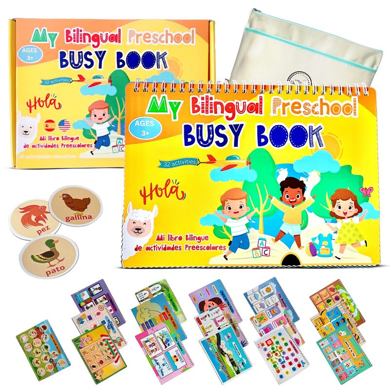 Little Charlie Lu Busy Book for Toddlers 3 and Up – Preschool Learning ...