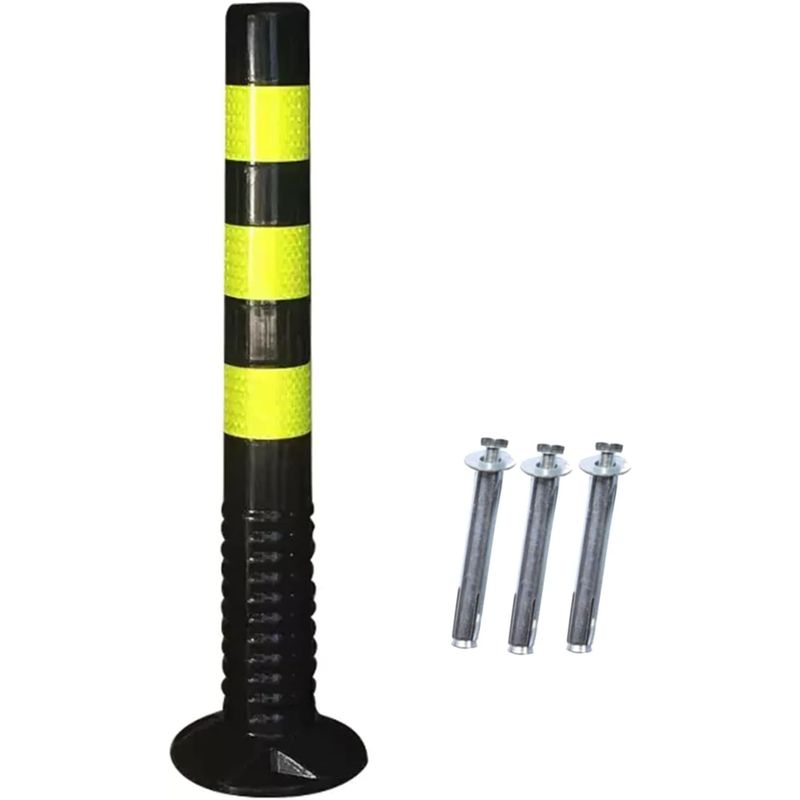 Rtwrsud 75cm Plastic Warning Pillar Guardrail Safety Isolation Belt ...