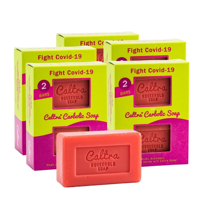 Caltra Carbolic Household Soap, Mildly Antiseptic Soap Bar ...