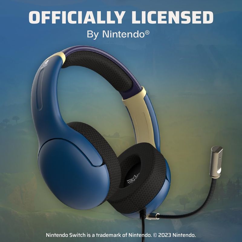 PDP Airlite Headset Wired Hyrule Blue - Online Marketplace - EveryMarket