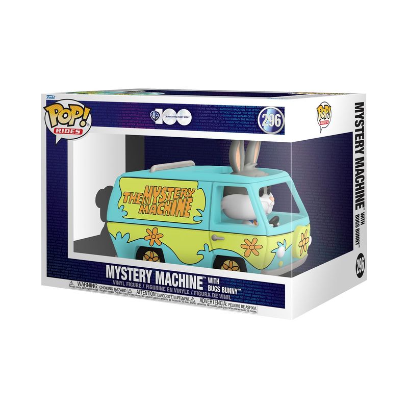 Funko Pop! Ride Super Deluxe: WB 100 - Looney Tunes, Mystery Machine ...
