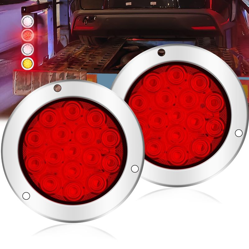 Ygmylandbb LED Truck Tail Lamp Trailer Tail Light 24V Brake Lamp ...
