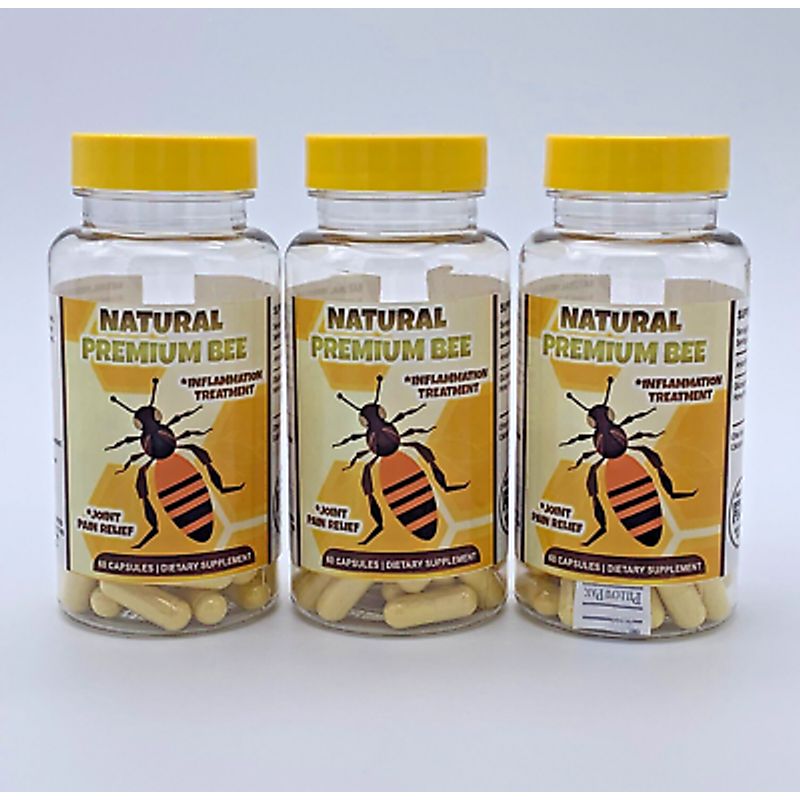 3 Natural Premium Bee Anti-inflammatory Glucosamine Honey Powder ...