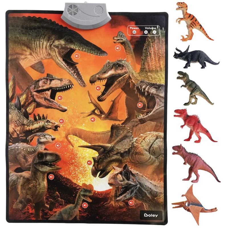Boley Interactive Dinosaur, Bedroom Decor, Sound Poster | Educational ...