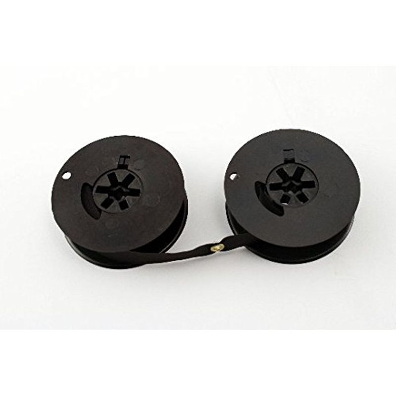 2-Pack Universal Typewriter Ribbon - 1/2" Black and Red Typewriter ...