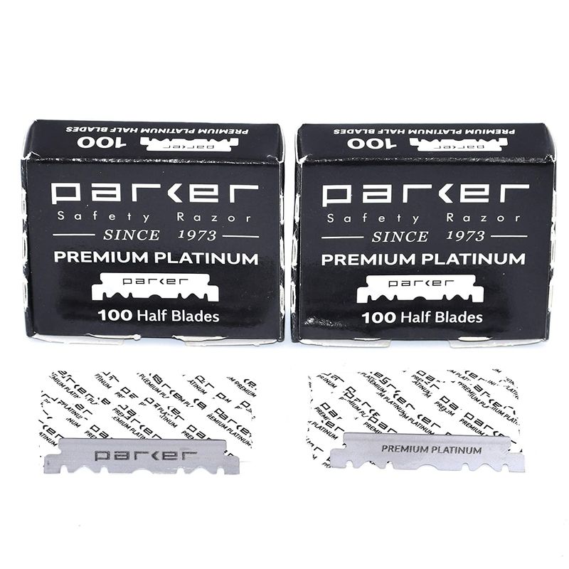 Parker Premium Platinum 1/2 Blades, 200 Count **, For Professional ...