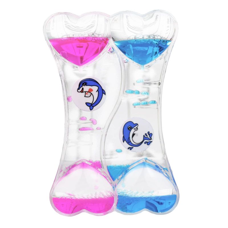 Oil Liquid Hourglass Liquid Timer, Colourful Liquid Timer, Soothing ...