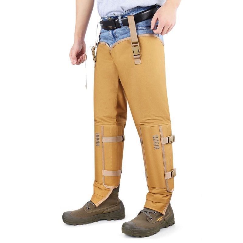 IceBlade Snake Chaps, Full Leg Protection from Snake Bites, Waterproof ...