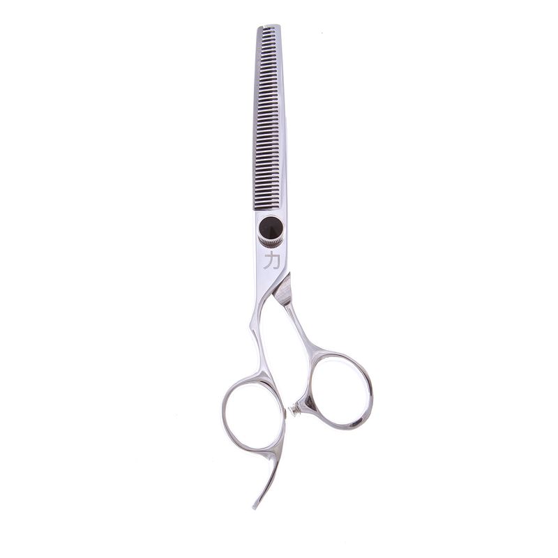 ShearsDirect 45 Tooth Left Handed Blending Shear with Ergonomic Off Set ...