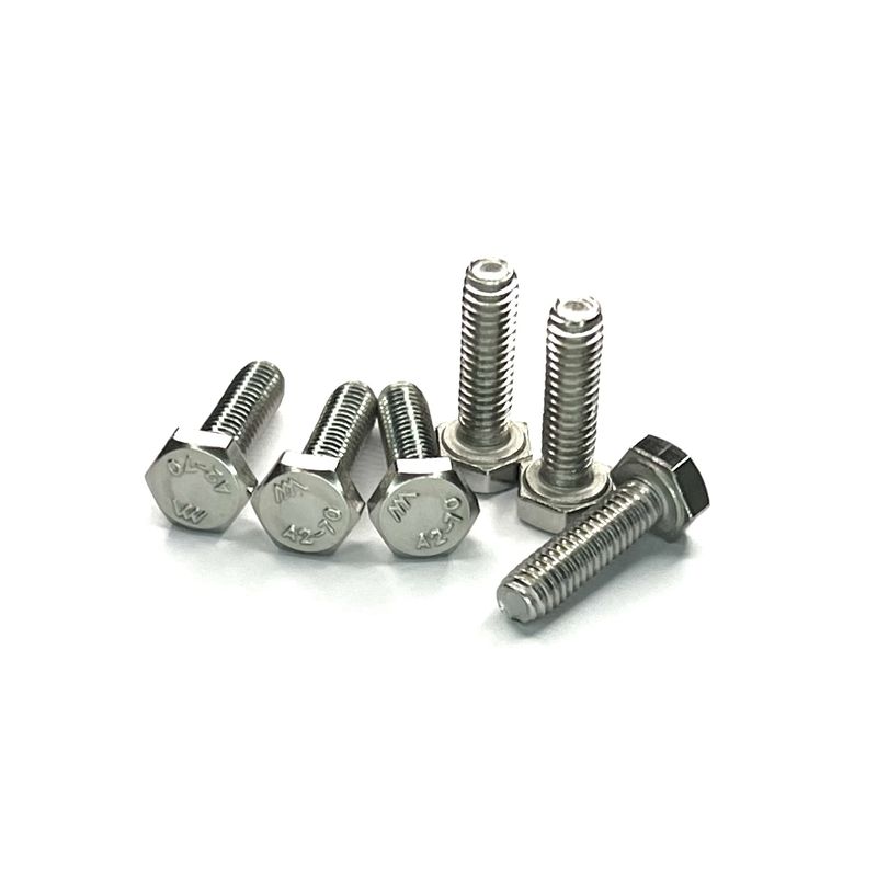M5 (5mm x 25mm) Hex Set Screw (Fully Threaded Bolt) - A2 Grade ...