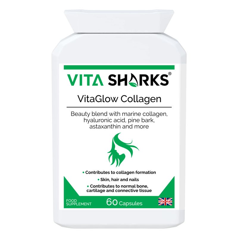 VitaGlow Collagen - Anti-Ageing Tablets with Biotin for Beautiful ...
