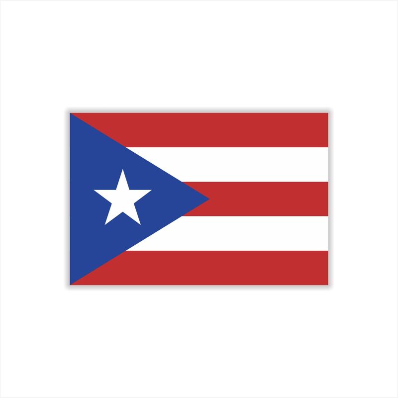 Womaha 30 Sheets Puerto Rico Flag Temporary Tattoos Fans Face Tattoo ...