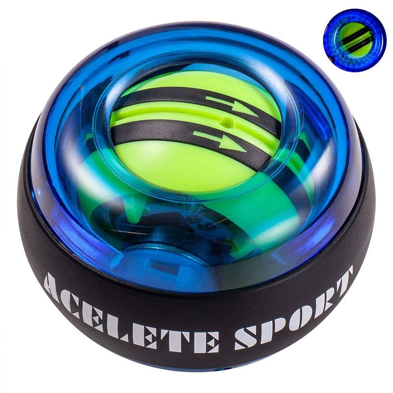 ACELETE Gyro Ball Wrist Exerciser Gyroscope Ball Forearm Strengthener ...