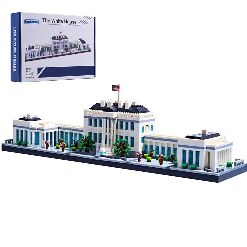 Kadablk Architecture US Capital White House Construction Set,Micro ...