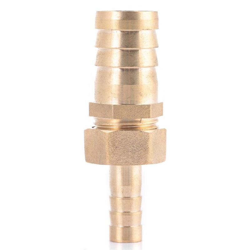 Hilitand Brass Fitting, 10-25mm Reducer Barb, Tail Reducer Connector ...