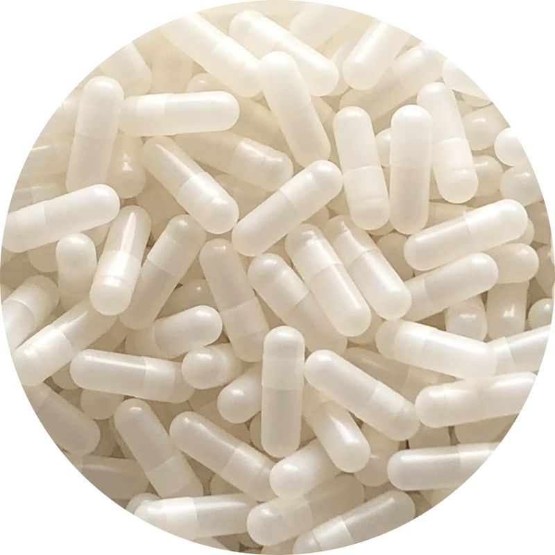 Pure Capsules® Size 1 Empty Vegan Capsule White Size 1 HPMC Vegetarian ...