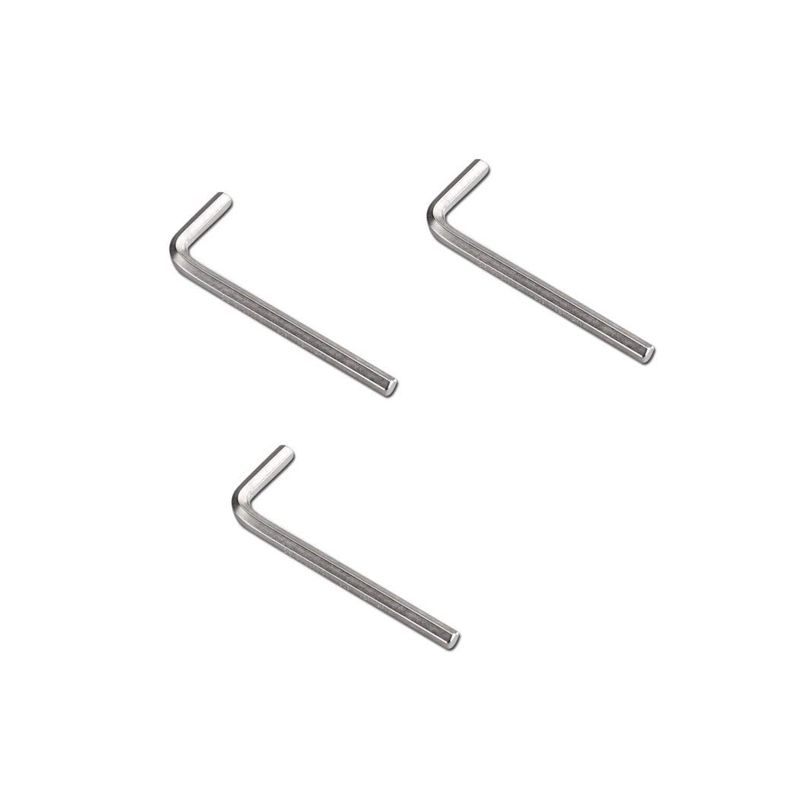 Set of 3 inner hex keys 5.5 mm / special size for mounting the usual ...