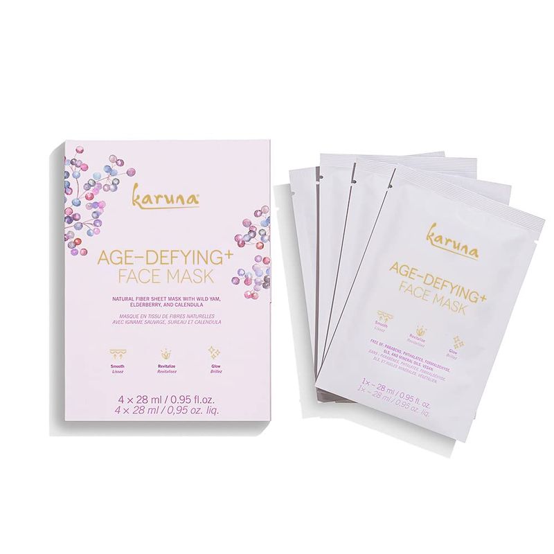 Karuna Skin - Clarifying+ Sheet Masks for Clear Skin, Moisturizing ...