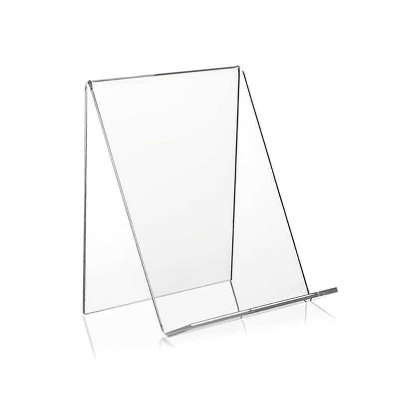 1 Piece Small Acrylic Tablet Holder Book Stand Acrylic Display Easel ...