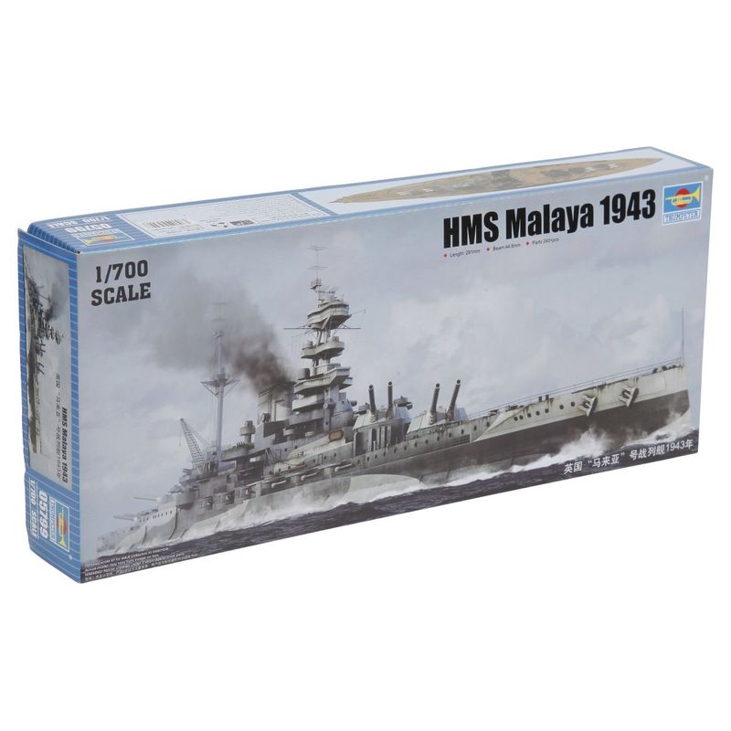 Trumpeter HMS Malaya 1943 Model Kit - Online Marketplace - EveryMarket
