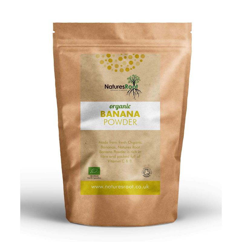 Nature’s Root Organic Banana Powder - Vegan and Gluten Free | Natural ...
