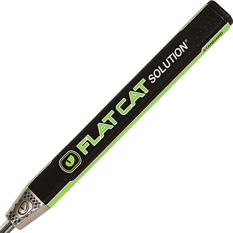 FLAT CAT SOLUTION Putter Grip Standard 8722, Weighted Grip Reduces The ...