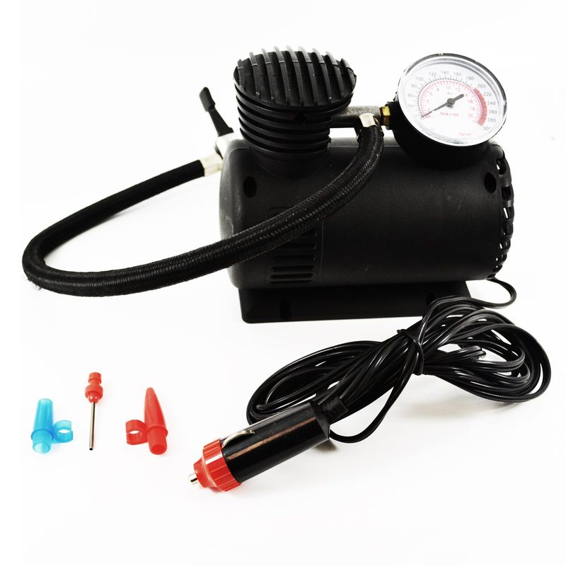 12V MINI COMPACT AIR COMPRESSOR 300 PSI CIGARETTE BIKE CAR VAN TYRE INFLATOR - Online ...