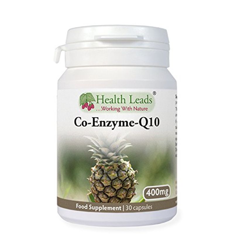 High Strength Coenzyme Q10 (CoQ10) 400mg x 30 Capsules (100% Additive ...
