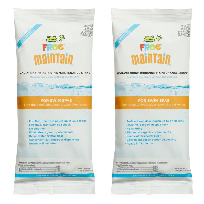 FROG Maintain for Swim Spas - Non-Chlorine Shock for use with Swim Spa ...