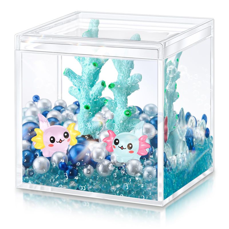 HyDren Axolotl DIY Tank Axolotl Craft Mini Axolotl Figures Axolotl ... HyDren Axolotl DIY Tank Axolotl Craft Mini Axolotl Figures Axolotl ...