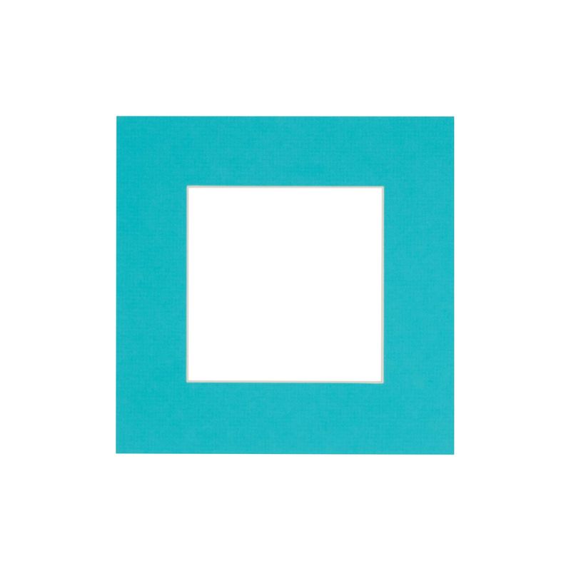 CountryArtHouse Aquamarine Acid Free 12x12 Picture Frame Mats with ...