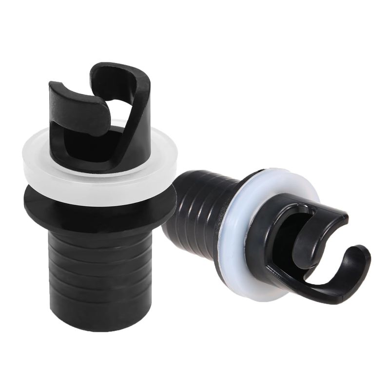 SIGANDG 2PCS Boat Foot Pump Hose Adapter, H-R Valve Kayak Adapter ...