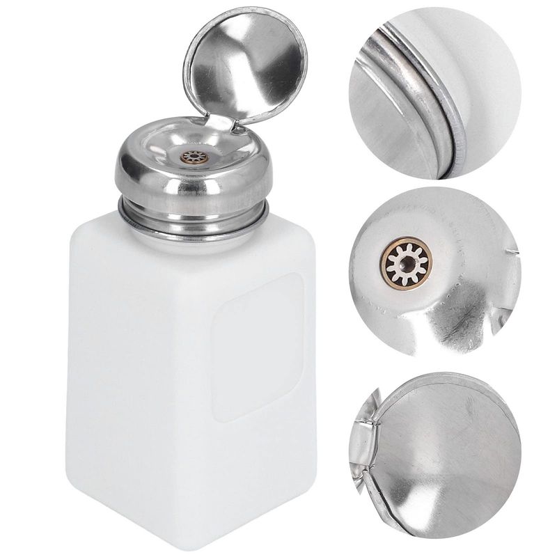 Acetone Pump Dispenser 200Ml Press Type Solvent Dispenser Esd Safe Anti ...