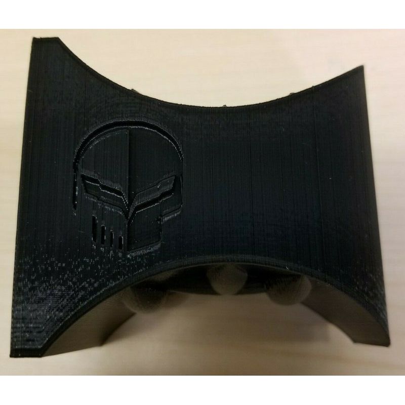 *NEW* - "CORVETTE JAKE SKULL" C7 CORVETTE CUP HOLDER CENTER DIVIDER ...