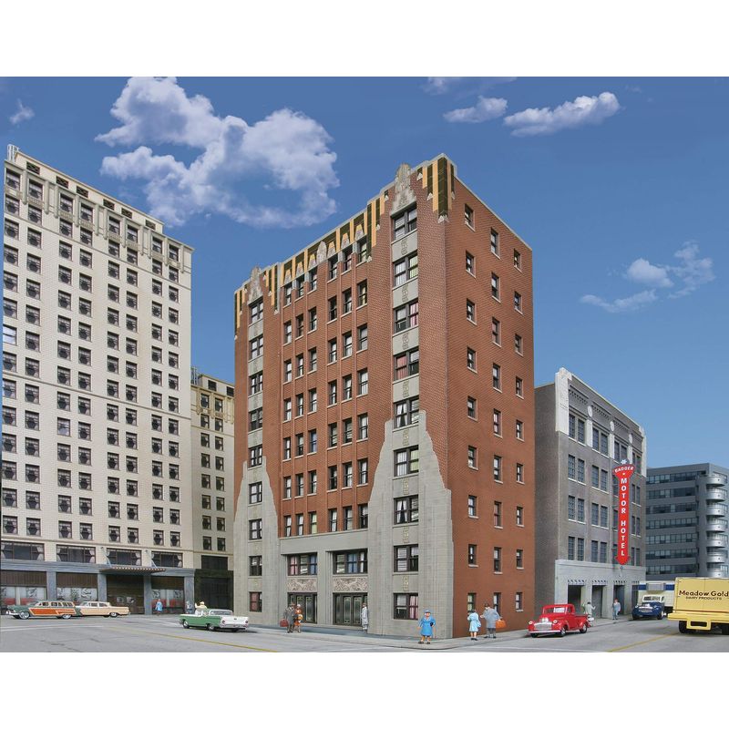 Walthers Trainline City Apartment Building - Kit Train Collectable ...