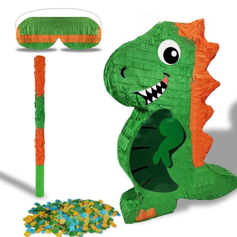 POUYRBA Dinosaur Pinata, Dinosaur Pinata for Boys Birthday Party with ...