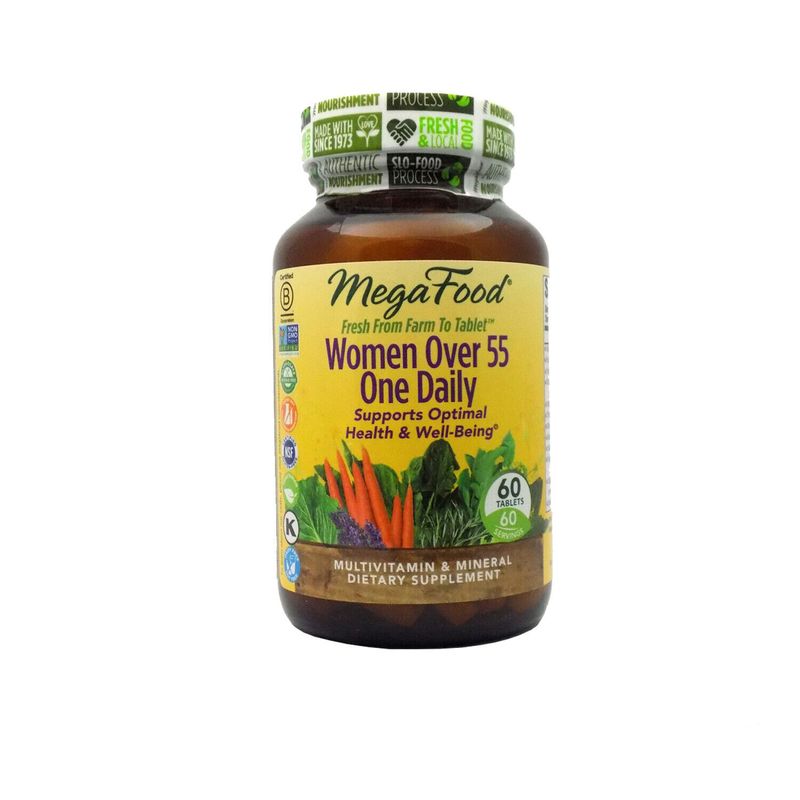Mega Food Women Over 55 One Daily, 60 Tablets - Online Marketplace ...