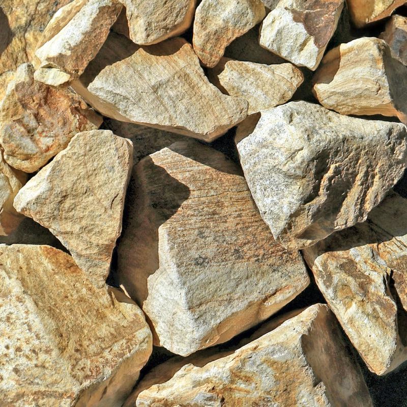 Natural Stone, Split Chestnut Stone, Chestnut Stone, Rock Garden Stone ...