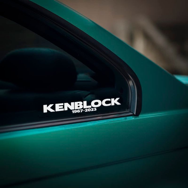 2X Ken Block Vinyl Decal Stickers, Car Window Bumper Sticker, JDM ...